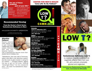 Center for Men's Health : Brochures
